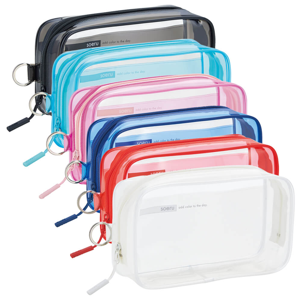 A-8101 Clear Box Pen Case | LIHIT LAB