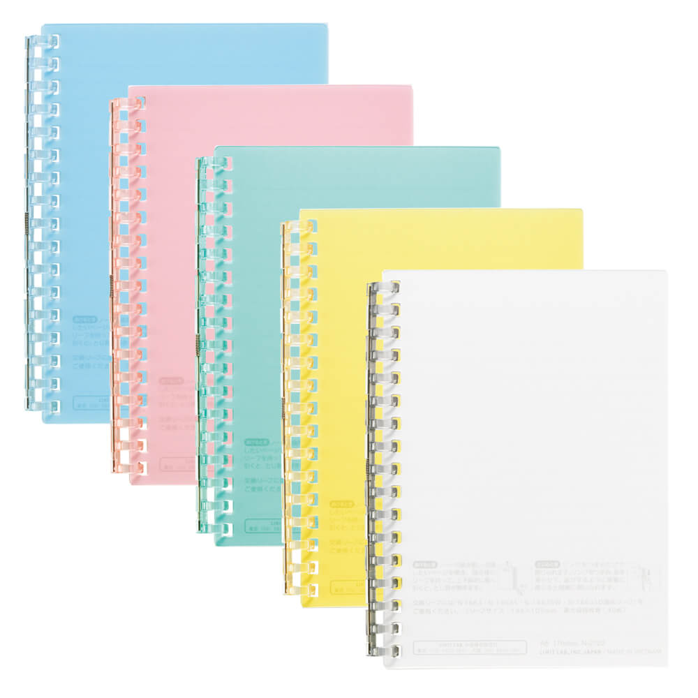 N-2722 Open Ring Note Books (A6 Size) | LIHIT LAB